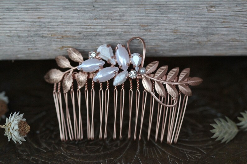Large Victoria Comb, Gold Pearls Comb, Bridal Comb, Hair Accessory ...