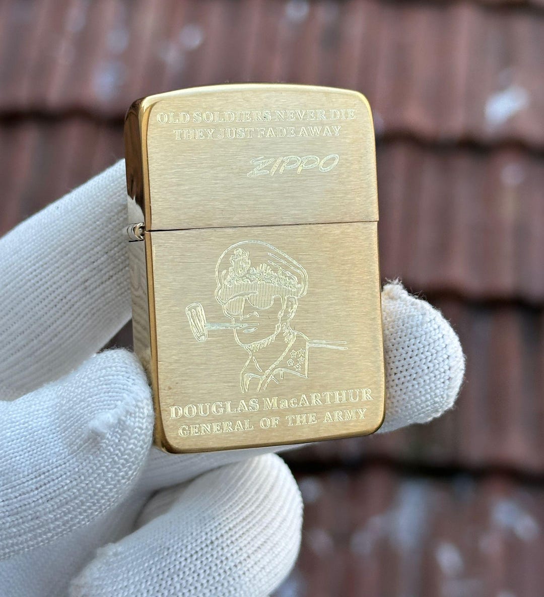 Zippo Douglas MacARTHUR General of The Army Originele Zippo-aansteker ...