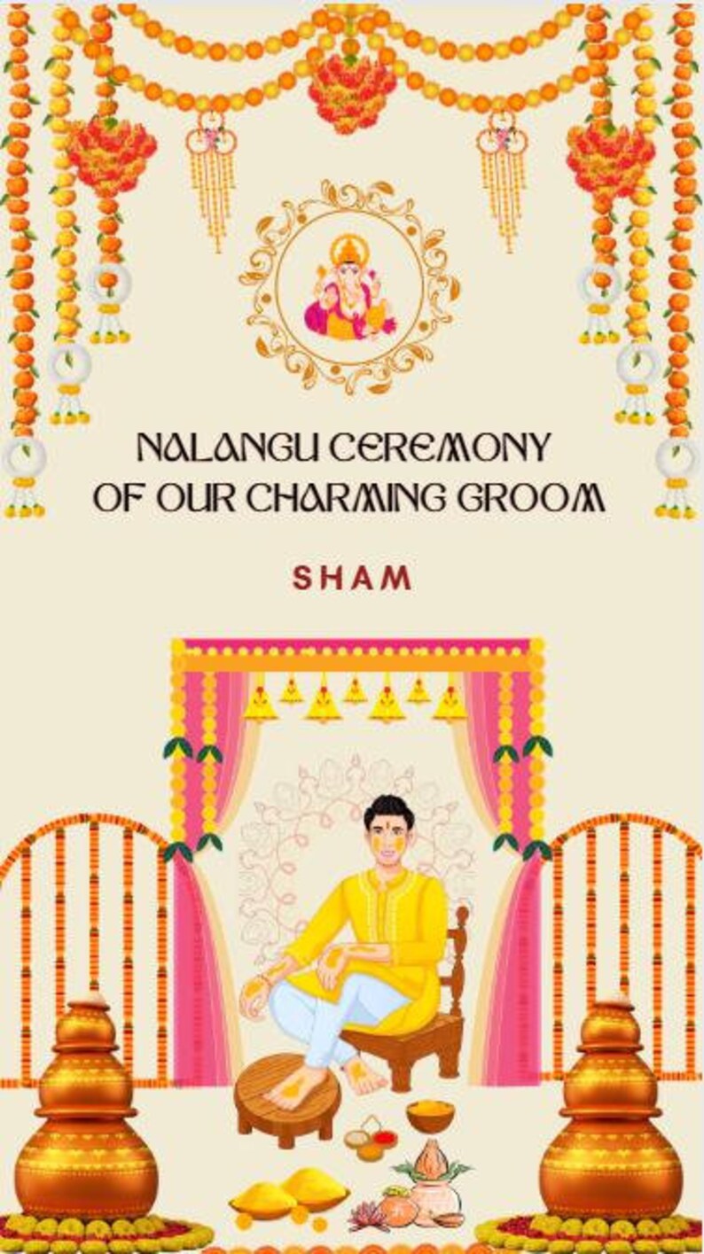 Indian Haldi Ceremony Ecard - Etsy