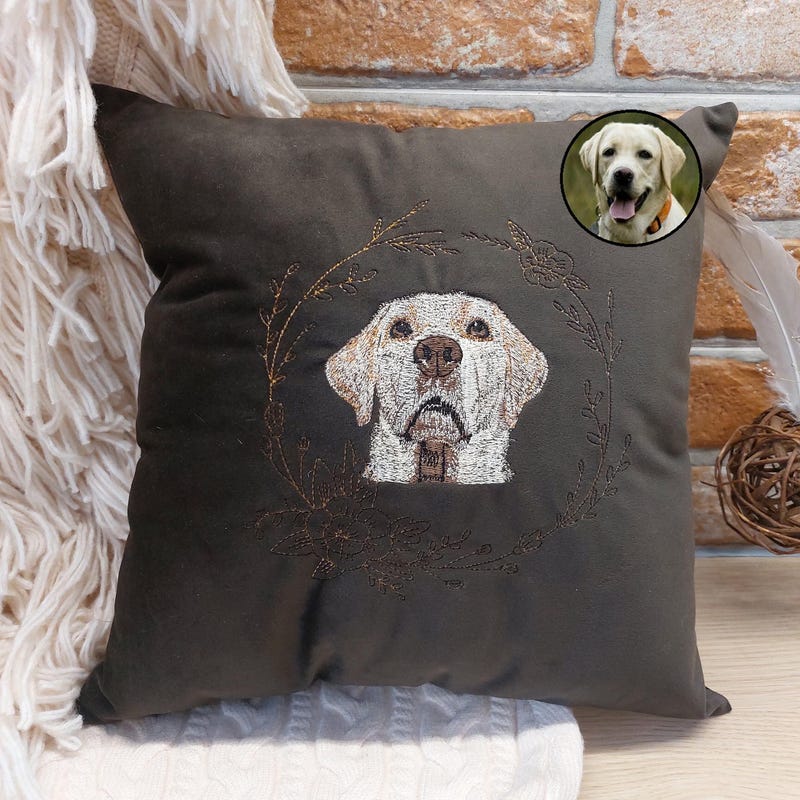 Labrador Pillow - Etsy