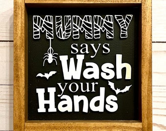 Halloween Wash Your Hands - Etsy
