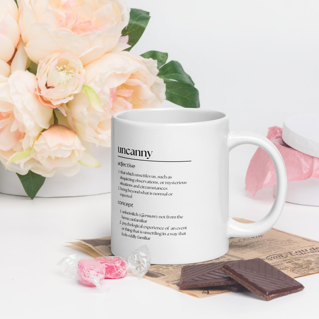 Uncanny Definition Mug: Literary Philosophy Coffee Mug, Dictionary ...