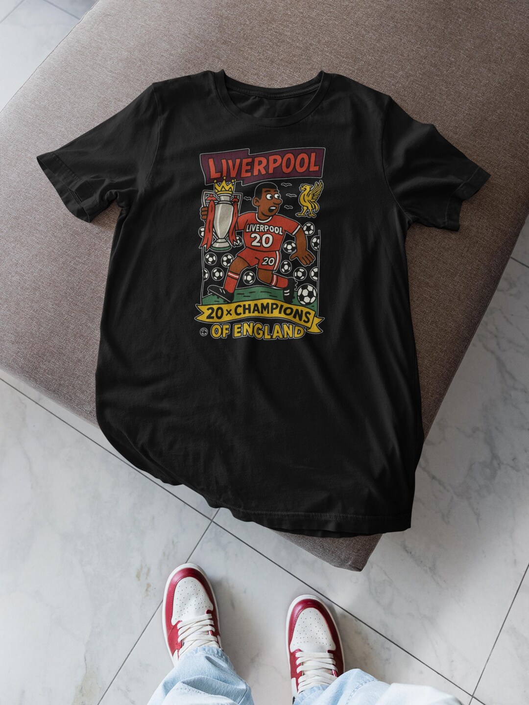 Liverpool Champions T-shirt, Soccer Fan, Football Svg, Gift for Sports ...