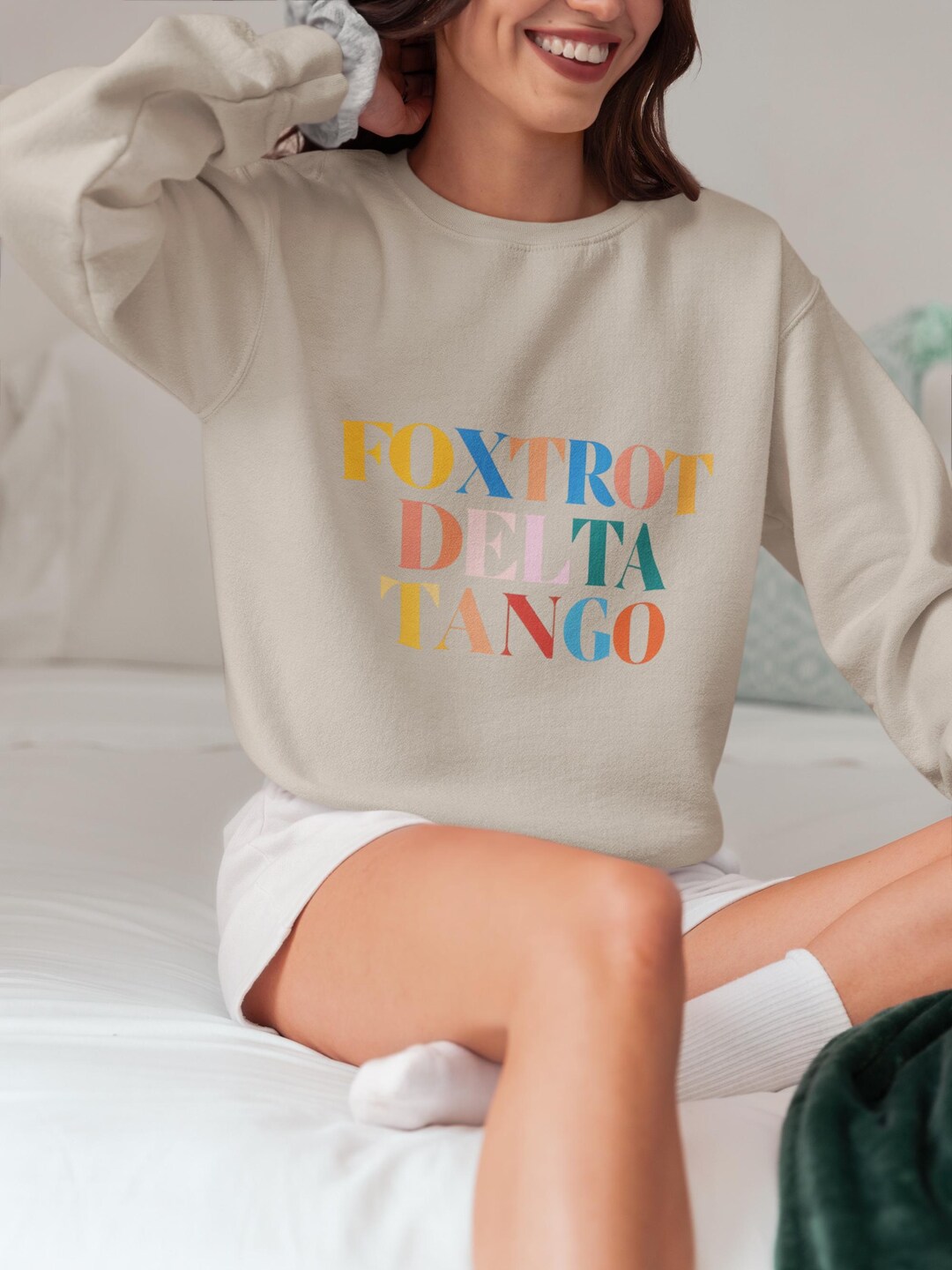 FOXTROT DELTA TANGO (fuck Donald Trump) Sweatshirt Anti Trump ...