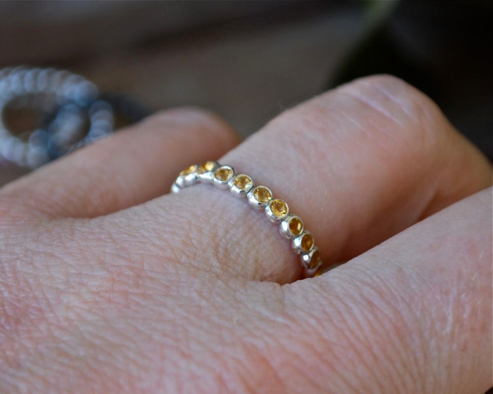 Stack Rings Stackable Wedding Bands 5 Eco-luxe Eternity - Etsy