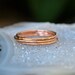 Rose Gold Stack Rings Stacking Rings Handmade Engagement 10k Rose Gold ...