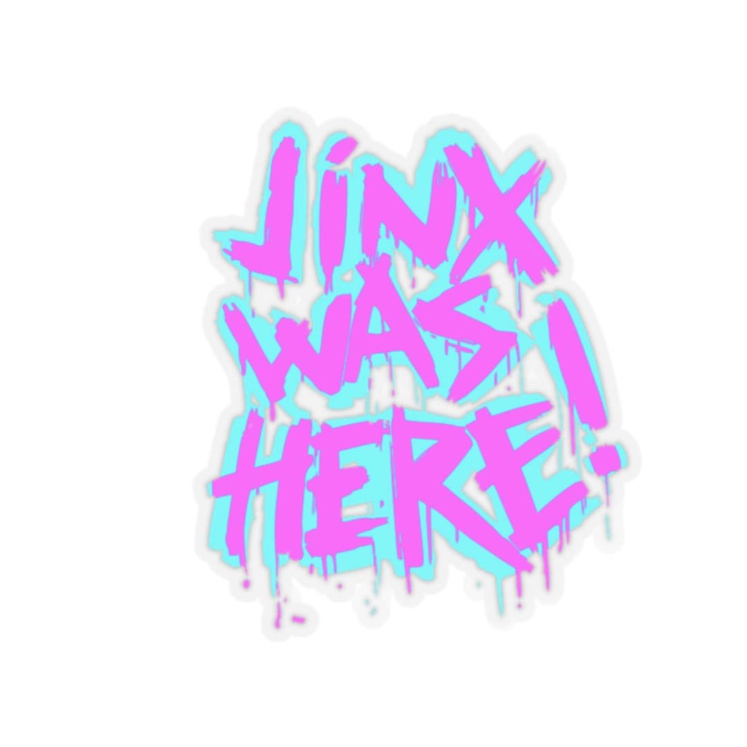 Arcane Jinx Was Here Graffiti Stickers - Etsy