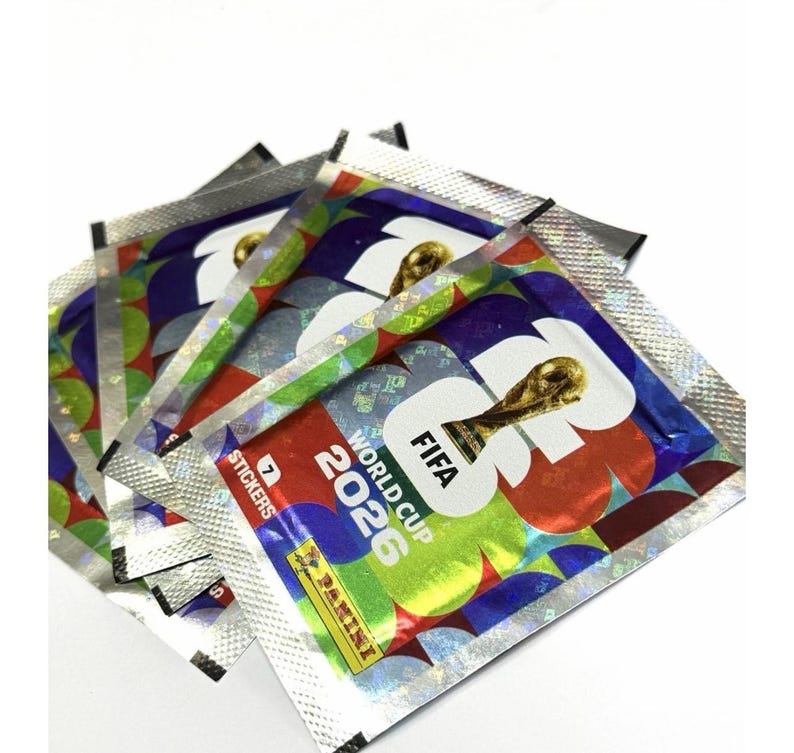 Panini Word Cup 2026 Sticker Collection - Etsy UK
