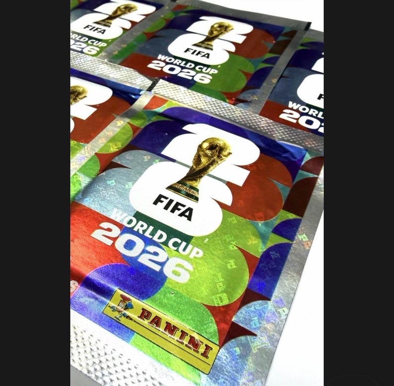 Panini Word Cup 2026 Sticker Collection - Etsy UK