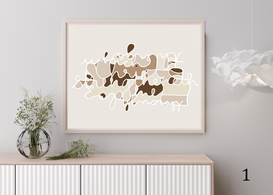 Abstract Scripture Art | Philippians 4:13 | Christ | Word Art | Digital ...