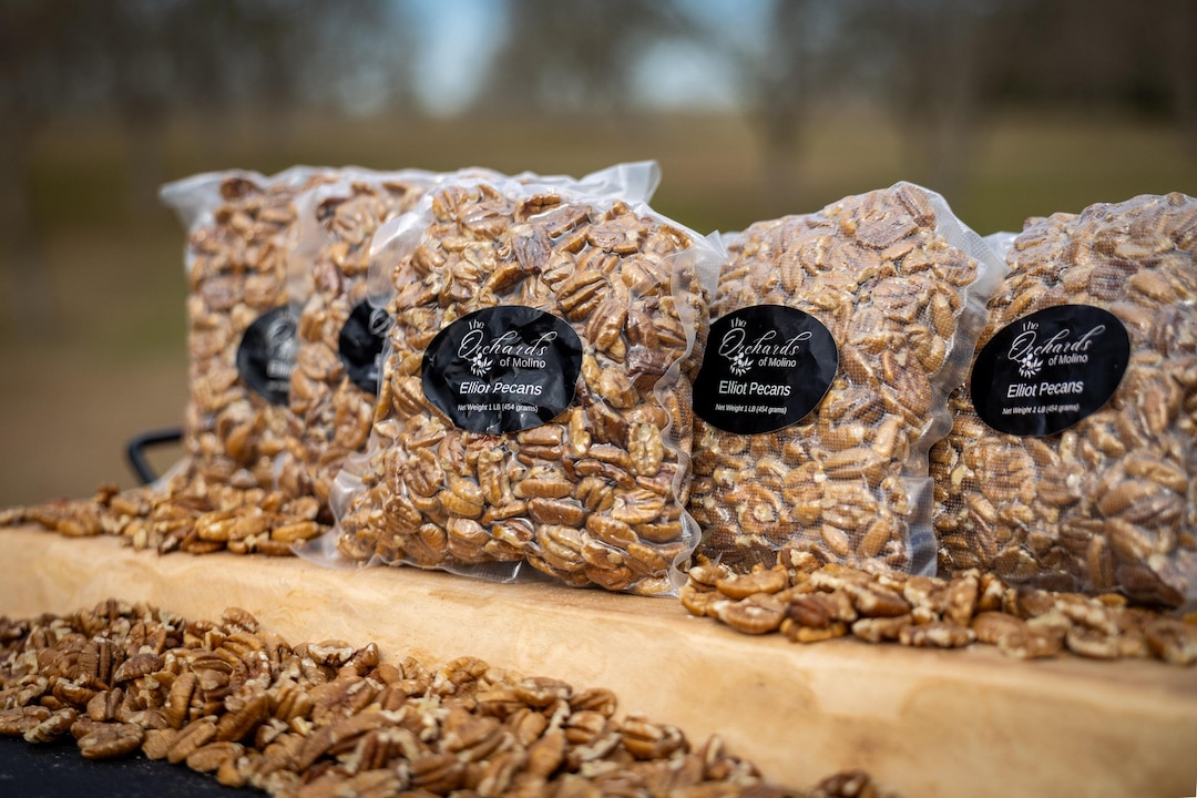 Elliott Pecans From Northwest Florida 1lb - Etsy