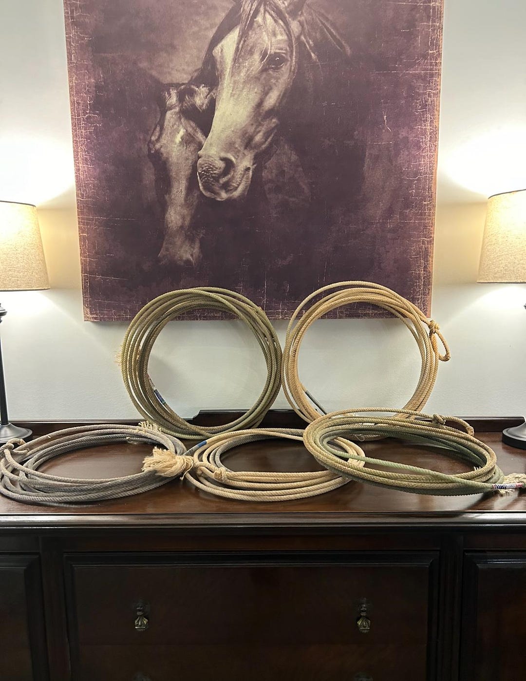 Cowboy Rope- Lasso - Used - Etsy