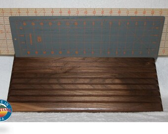 13 Slot Solid Mahogany Quilting Ruler Holder / Rack. Tabletop Model. - Etsy