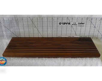 10 Slot Red Oak Quilting Ruler Holder Tabletop Model. - Etsy