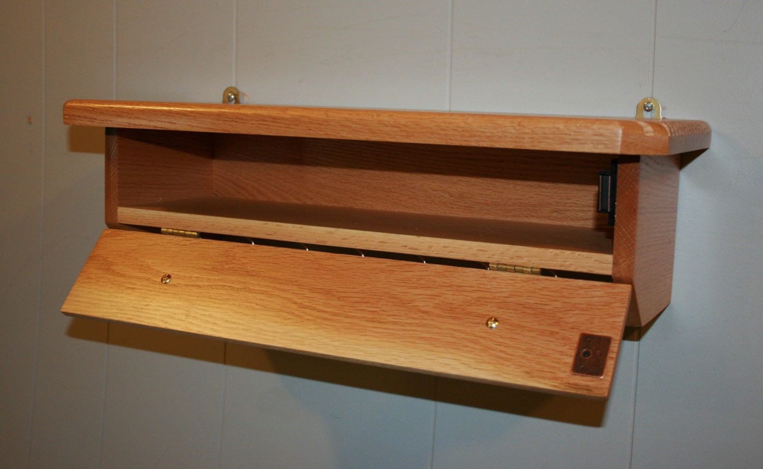 14 Slot Red Oak Quilting Ruler Holder, Wall Mounted Model. - Etsy