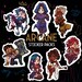 Arcane League of Legends Inspired Chibi Stickers [arcane Lol Ft. Jinx ...