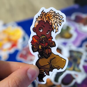 Arcane League of Legends Inspired Chibi Stickers [arcane Lol Ft. Jinx ...