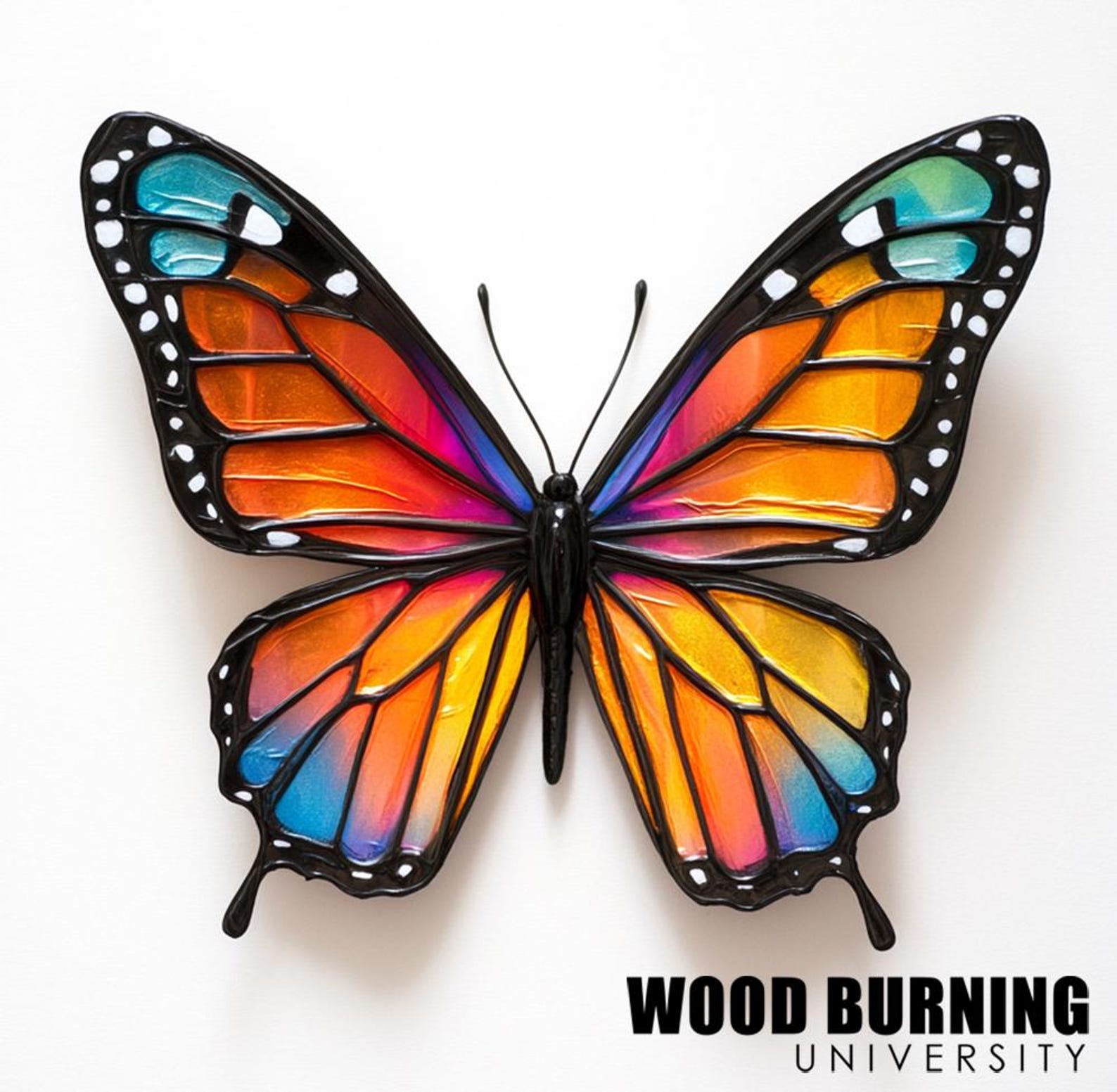 Art Pattern, Wood Burning Pattern, Pyrography Pattern, Butterfly ...