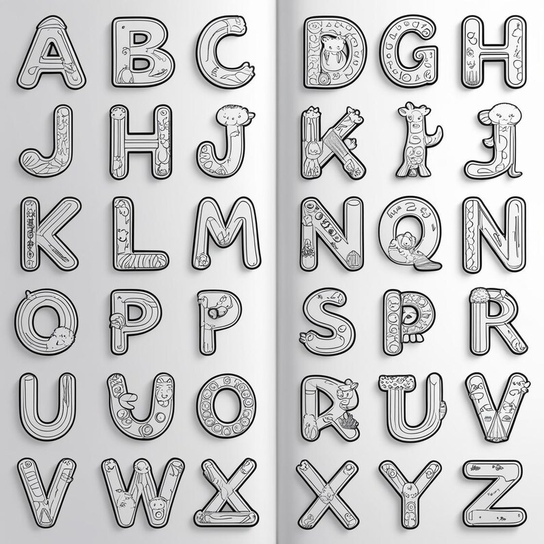 Preschool Alphabet Workbook | ABC Tracing & Letter Recognition ...