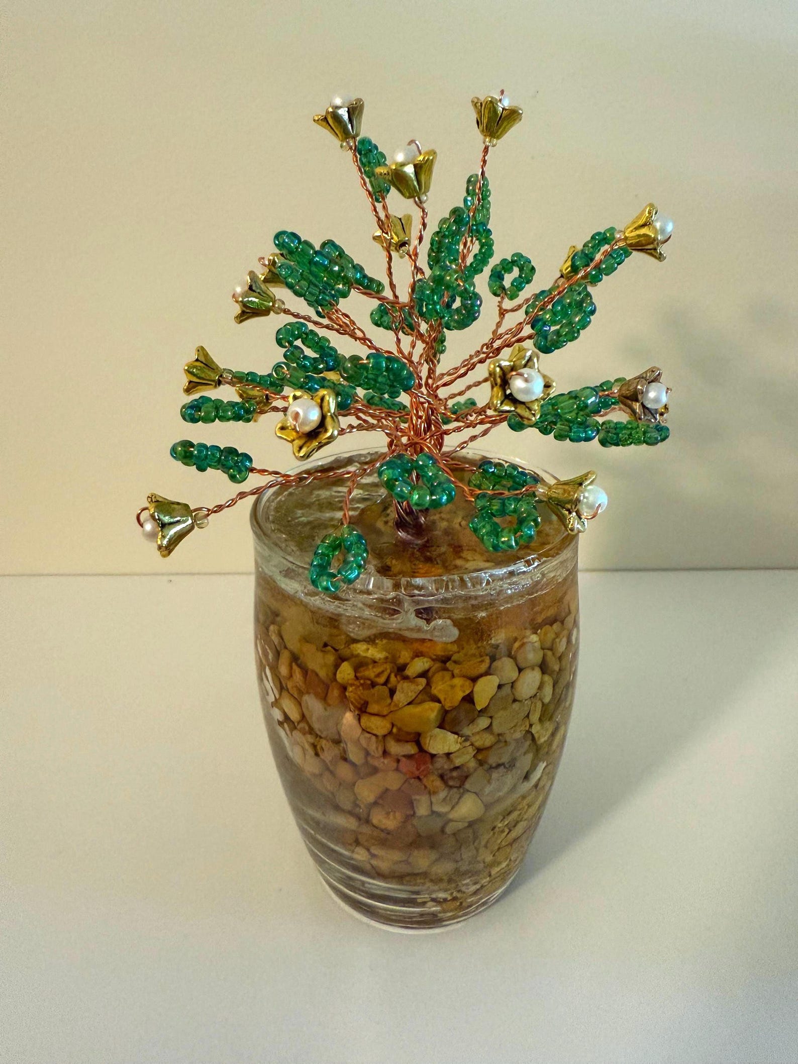 Mini Beaded Flowers (6 Available Colors) - Etsy