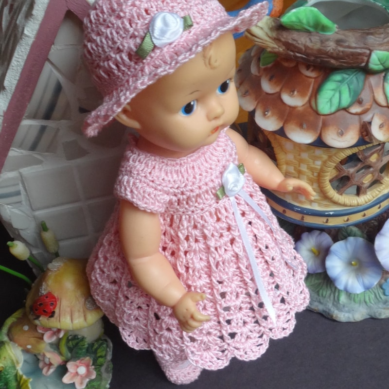 Vintage Crochet Doll - Etsy