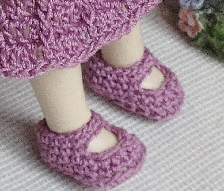 PDF PATTERN Crochet 5 inch Ai Jun Planning BJD Doll Dress Drop | Etsy