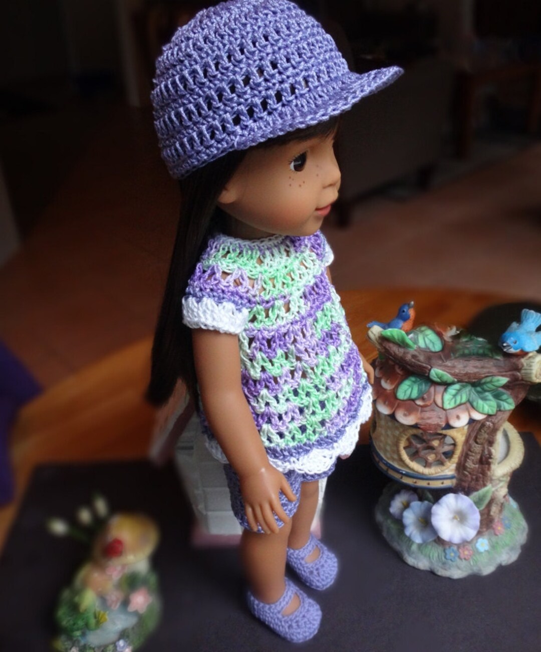 PDF Pattern Crochet 14 15 Inch AG WW Wellie Wishers Doll Shorts Capri ...