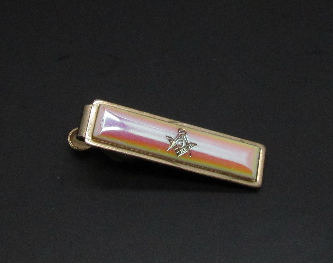 Masonic Tie Clip, Masons Tie Clip, Masonic Accessory - Etsy