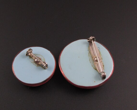 Fly Fishing Brooch, Fly Fishing Pin Set, Lucite Brooc… - Gem