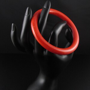 Red Bakelite Bangle, Swirled Bakelite Bangle, Red Bracelet, Red Bangle ...