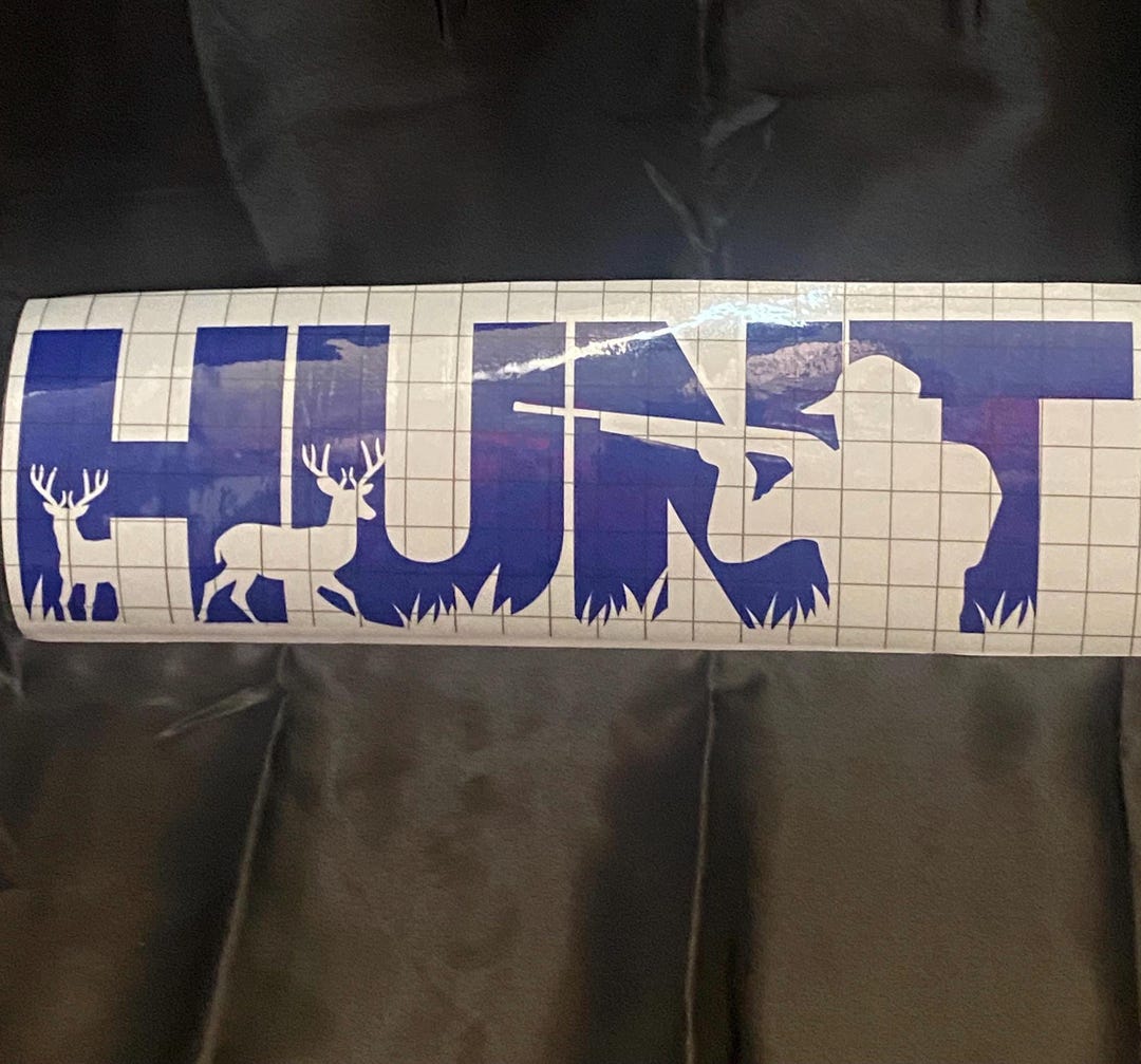Hunt Decal/sticker - Etsy