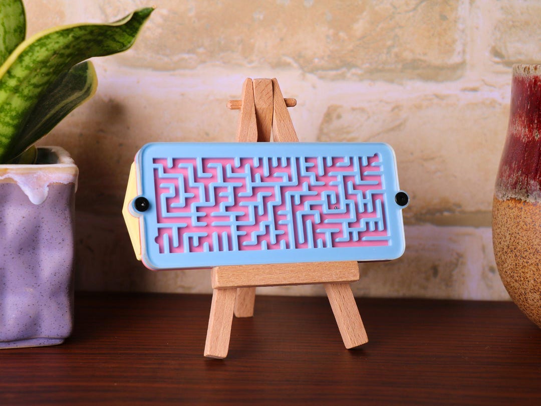 Mini Fidget Maze — Fidget Toy — Pastel Paradox — Acrylic — Stress ...