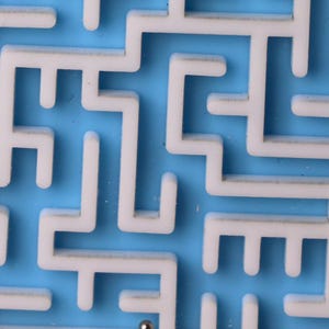 Mini Fidget Maze — Fidget Toy — Seafoam Secret — Acrylic — Stress ...