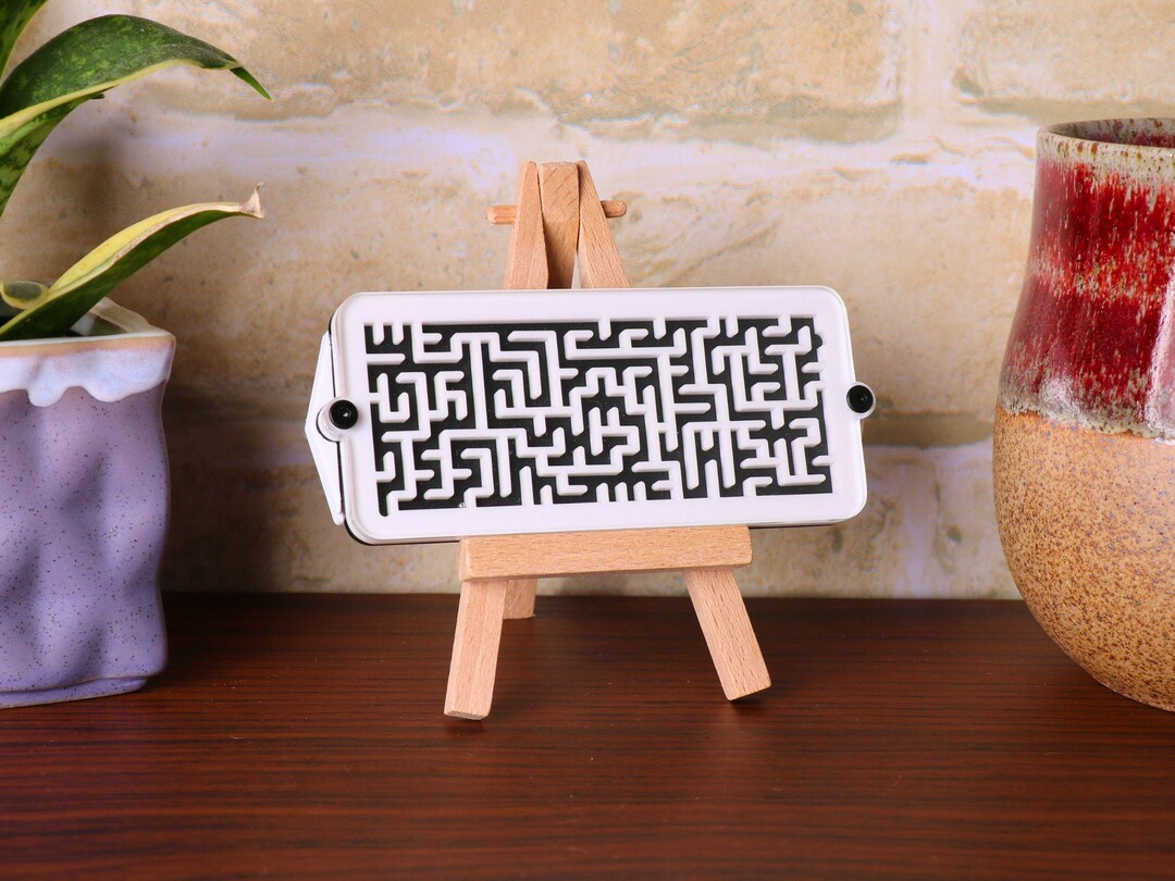 Mini Fidget Maze — Fidget Toy — Monochrome Madness II — Acrylic ...