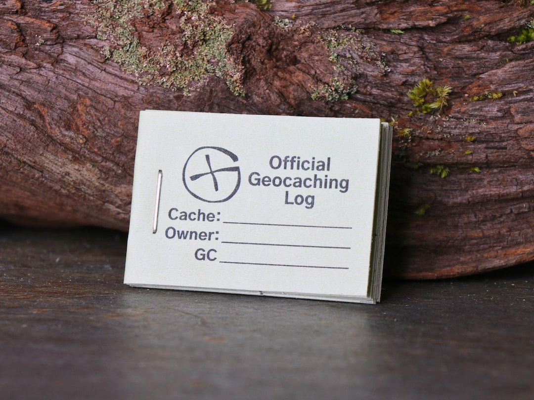 5 X Geocaching Log Books - 50mm X 35mm (2" X 1.4") - Great for Your ...