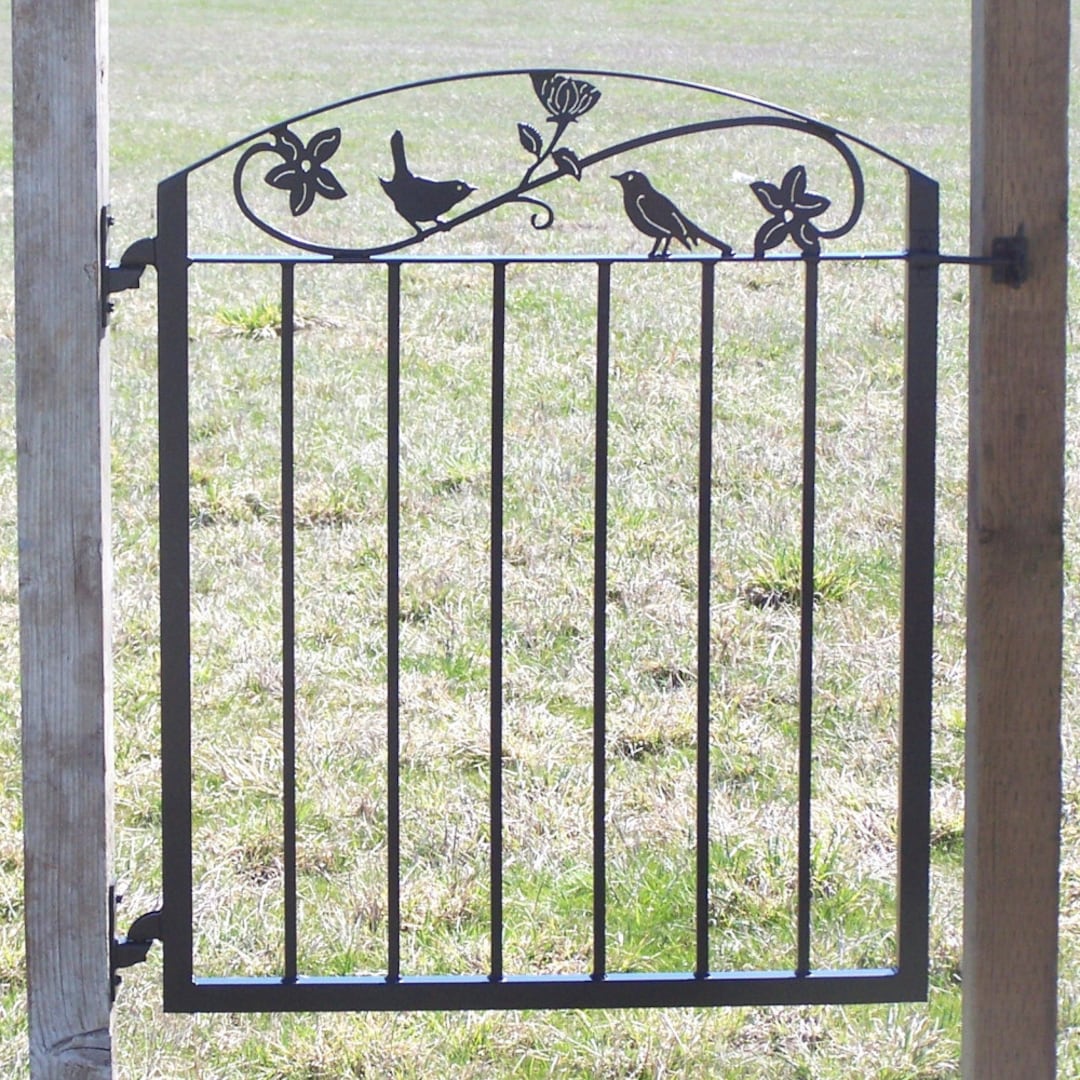 Wrought iron garden gates store