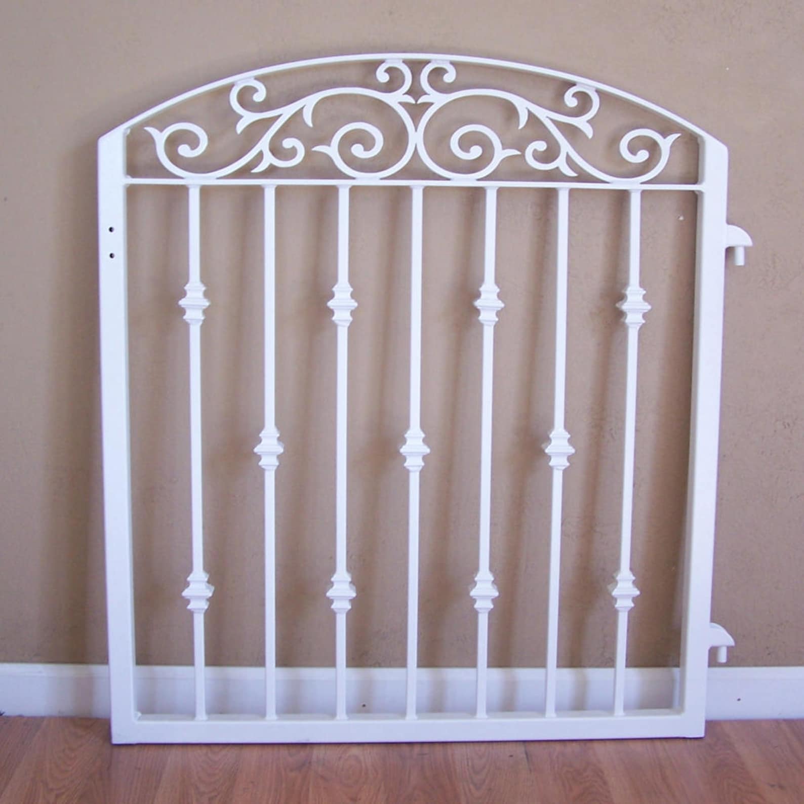 Ornamental Iron Garden Gate Metal Scroll Work Cast Iron - Etsy