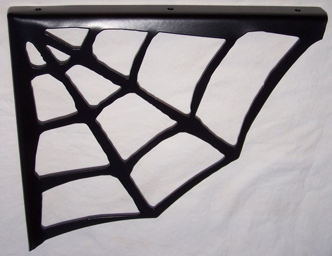 Spider Web Metal Art Wall Shelf Brackets Iron Corbels - Etsy