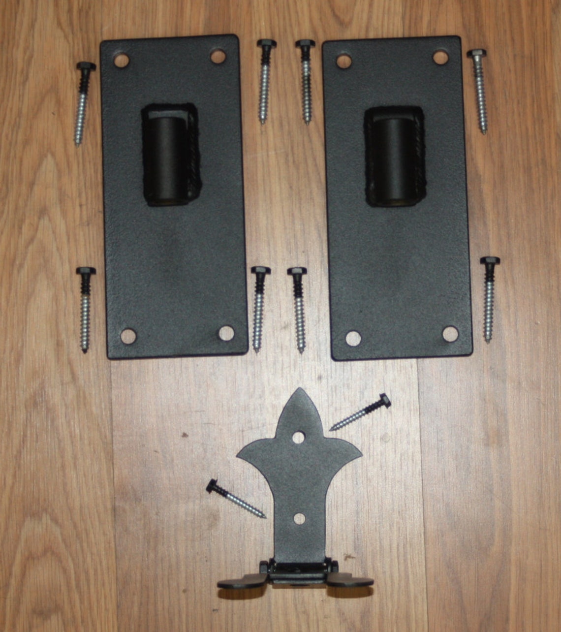 Ornamental Iron Large 4x5 Hummingbird Garden Gate Metal Art Fence ...