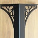 Steel Table Legs With Decorative Metal Scroll Gussets Set of 4 - Etsy
