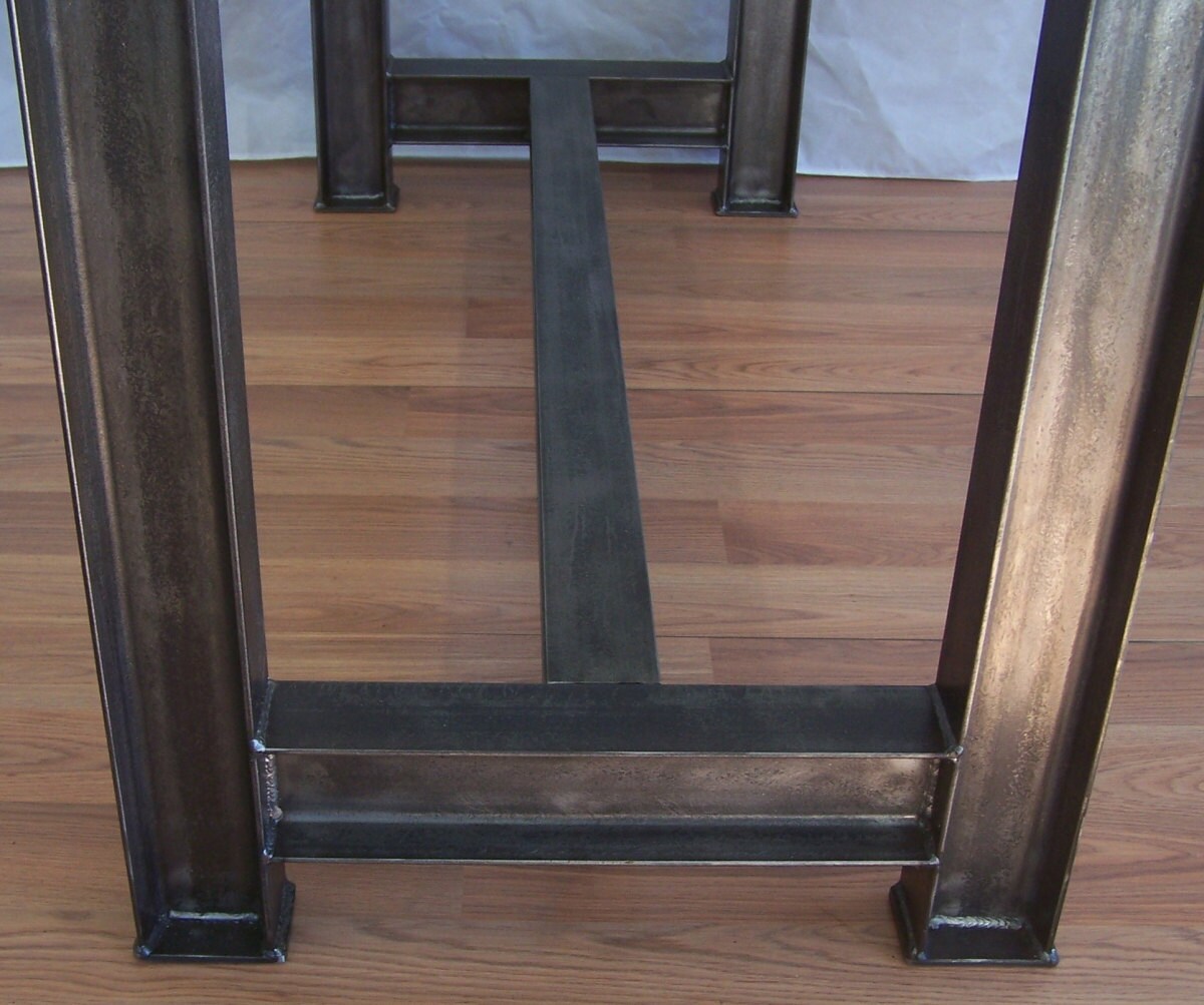 Industrial Steel I Beam Bar Base Kitchen Island Heavy Metal - Etsy ...