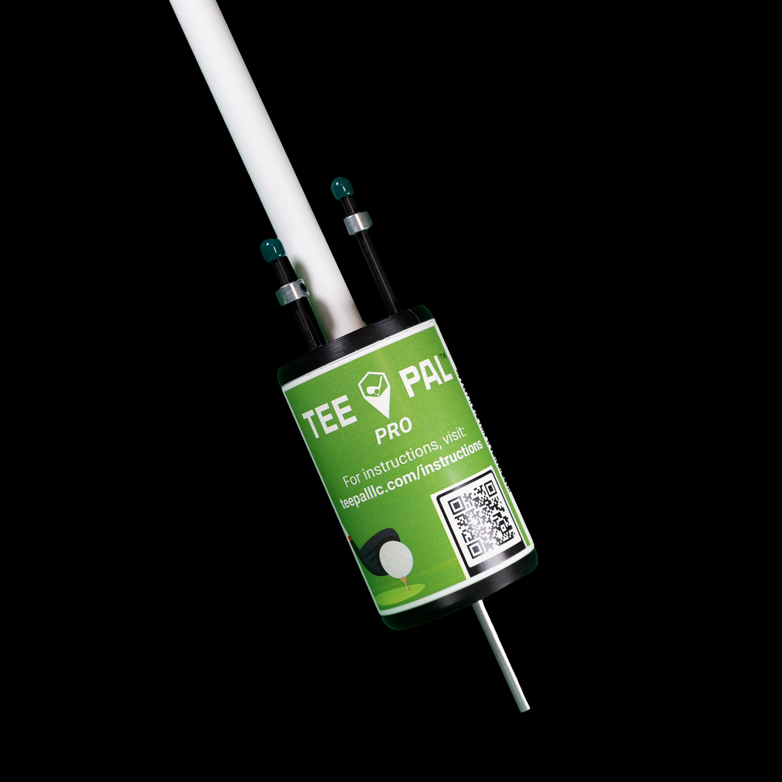 Tee Pal Pro Golf Ball Teeing Device W/2 Magnetic Tee Height Probes for ...