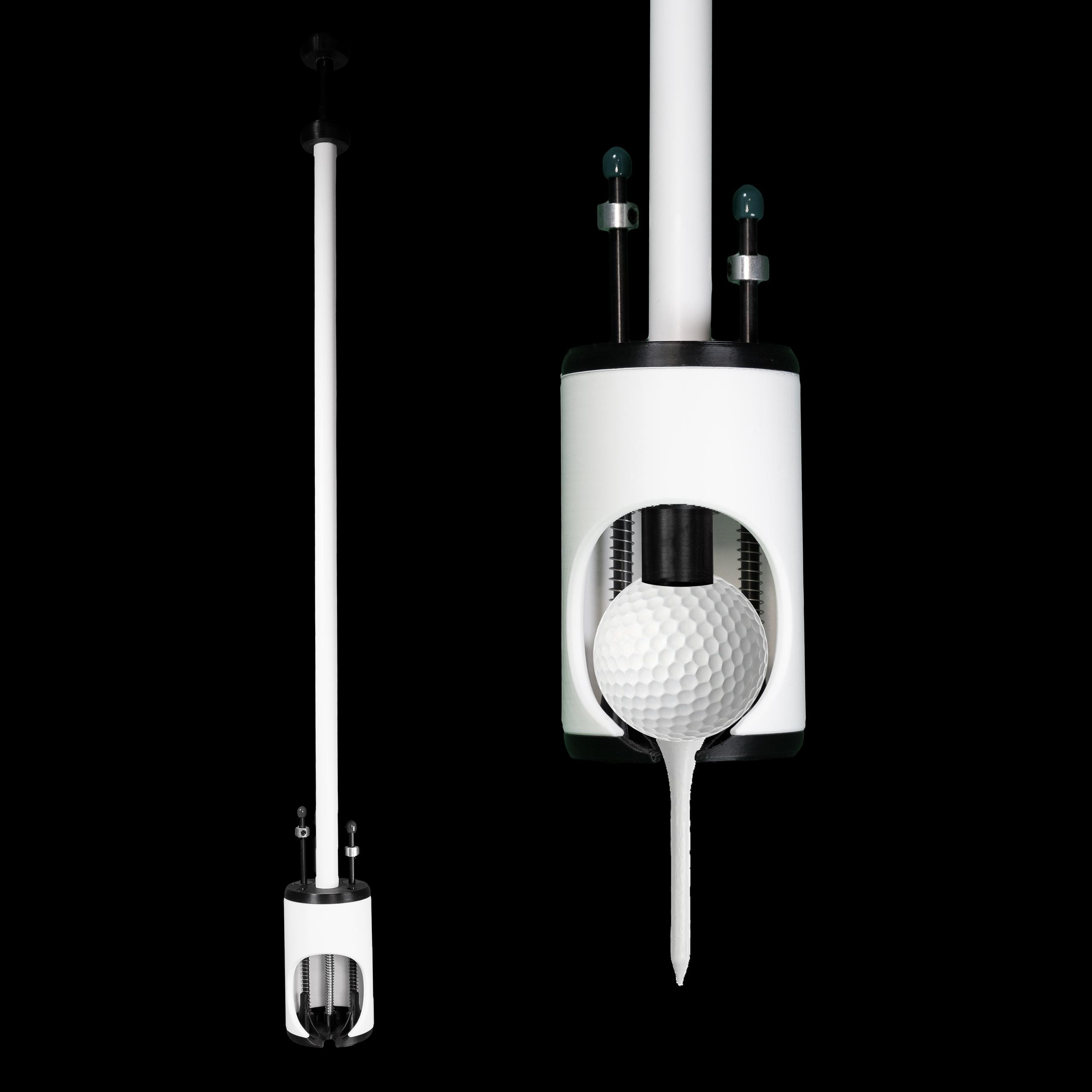 Tee Pal Pro Golf Ball Teeing Device W/2 Magnetic Tee Height Probes for ...