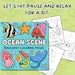 Sea Animal Coloring Book: 50 Unique Ocean Life Designs (PDF) - Etsy