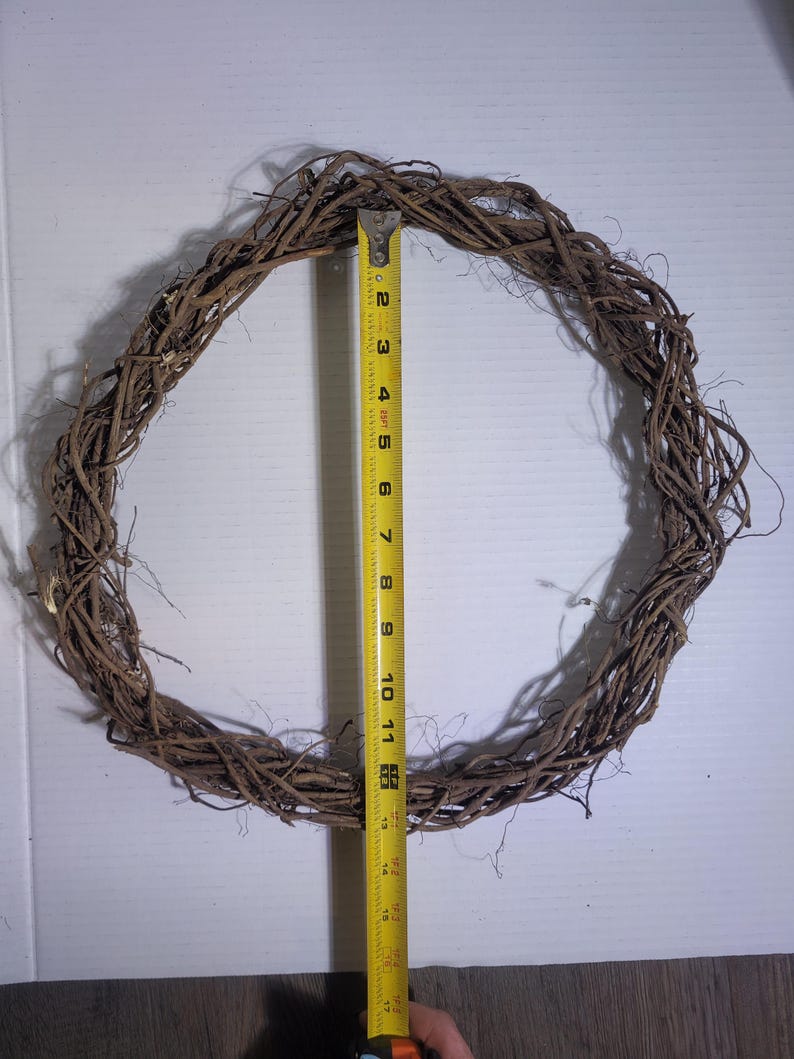 Handmade Vine Wreath Base: Rustic DIY Decor, Wedding & Seasonal - Etsy