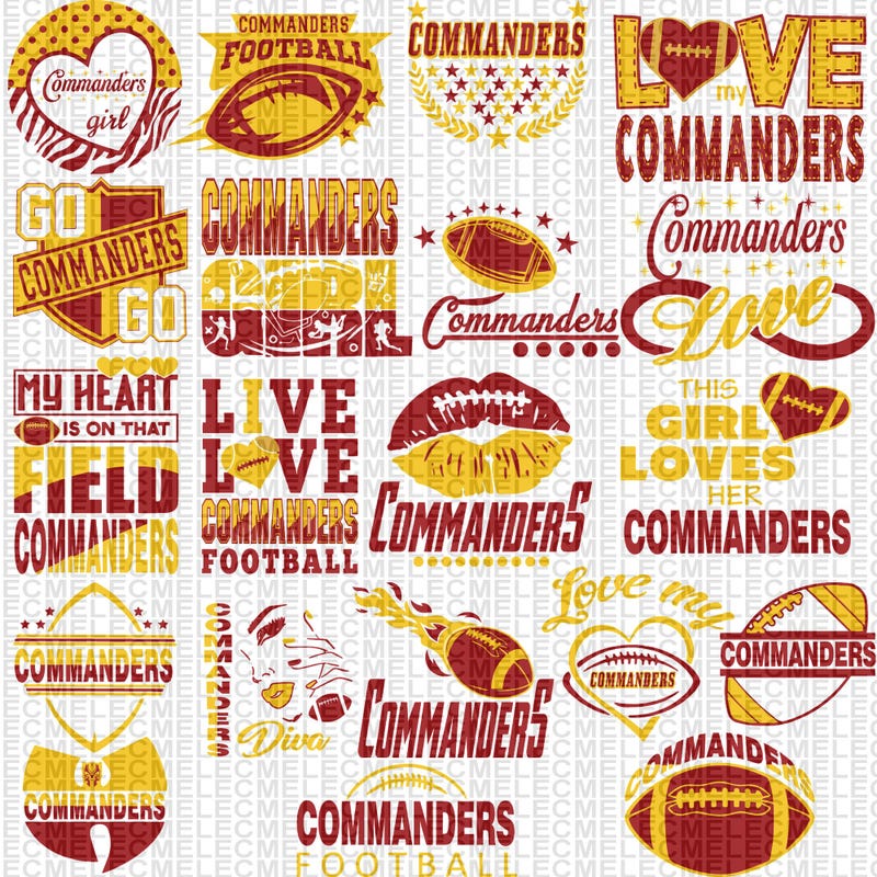 Washington Commanders Logo Svg - Etsy
