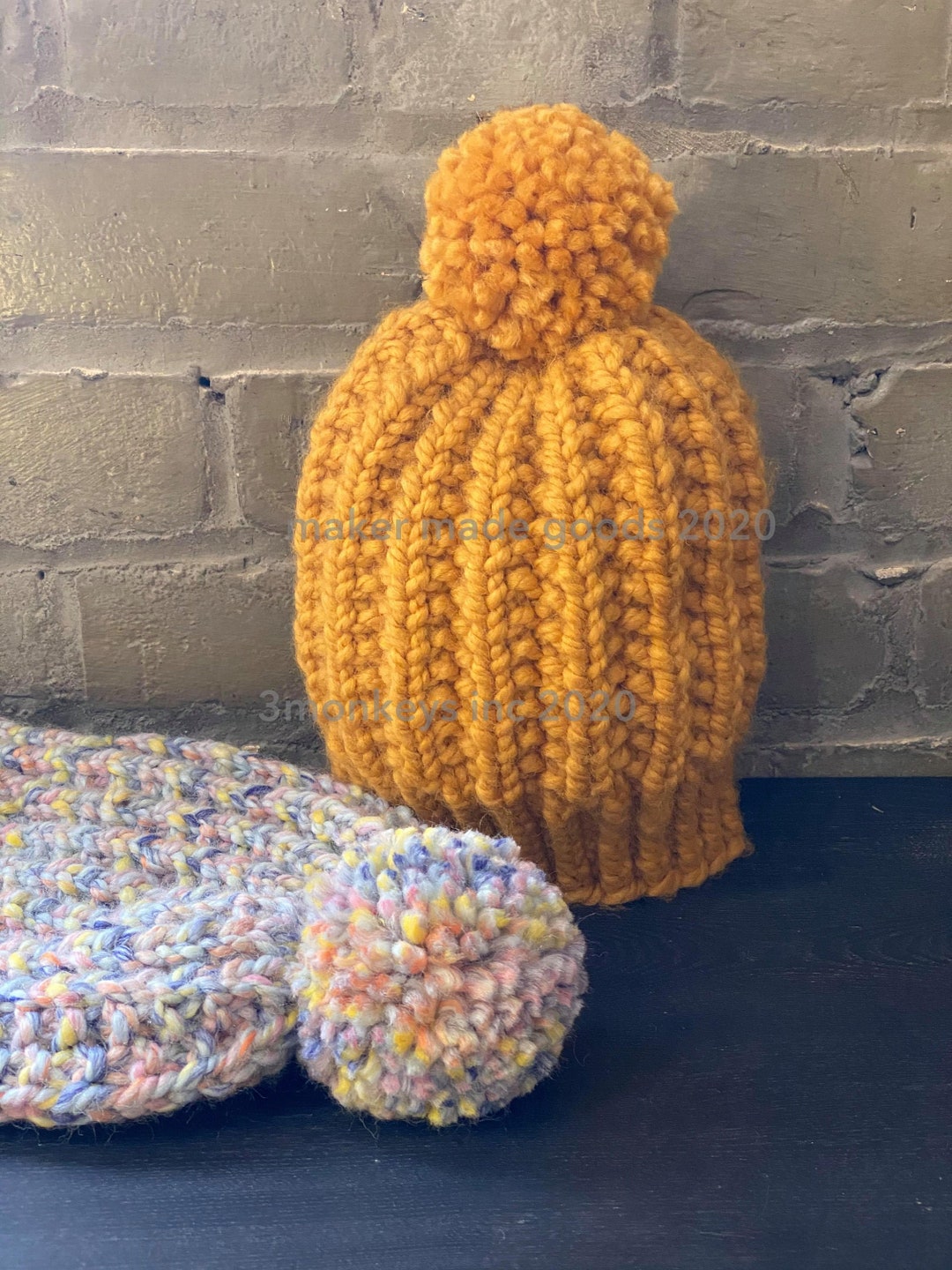 The Reverie Toque PDF Knitting Pattern, Chunky Hat Pattern - Etsy