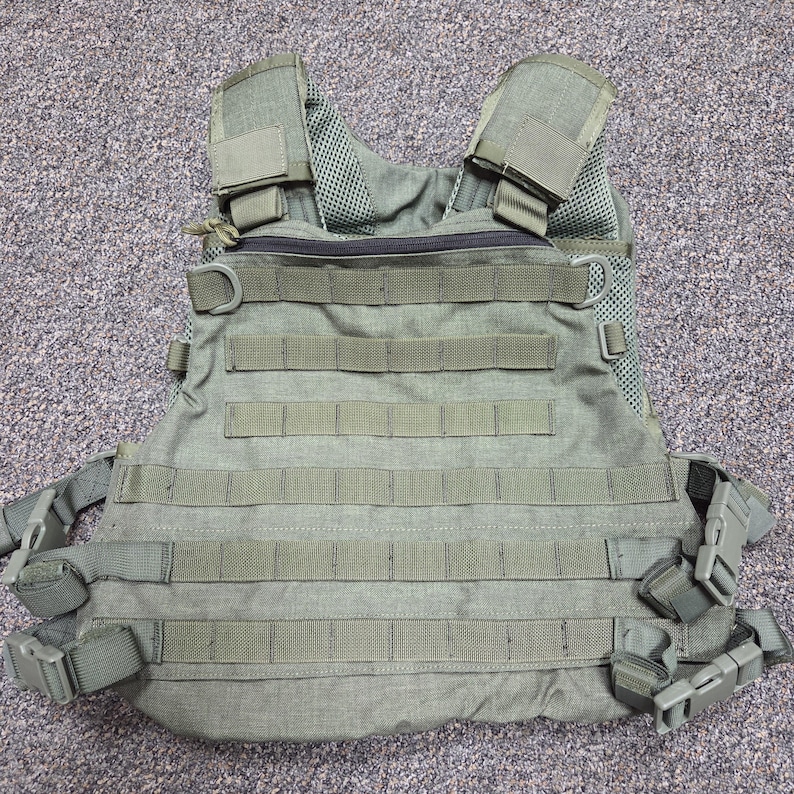 IDF Standard Issue Plate Carrier OD Green US Made Contract Overrun - Etsy