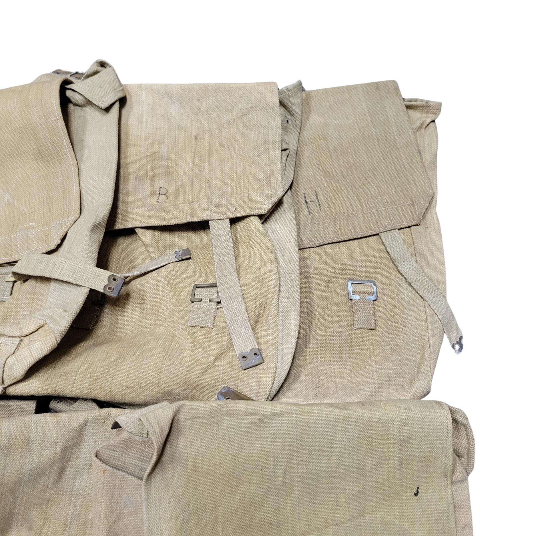 WW2 Dated British Large Haversacks Vintage Canvas Pattern 37 - Etsy