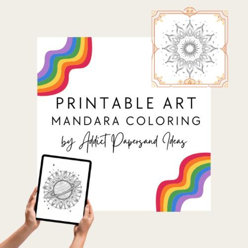 Digital Printable Simple Joy Mandalas for Beginners – Volume 1 - Etsy